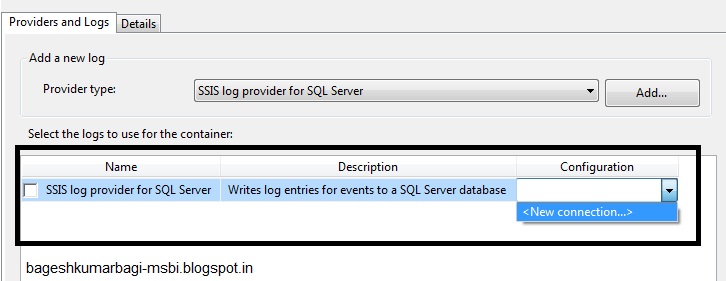 Microsoft Business Intelligence: Logging in SSIS