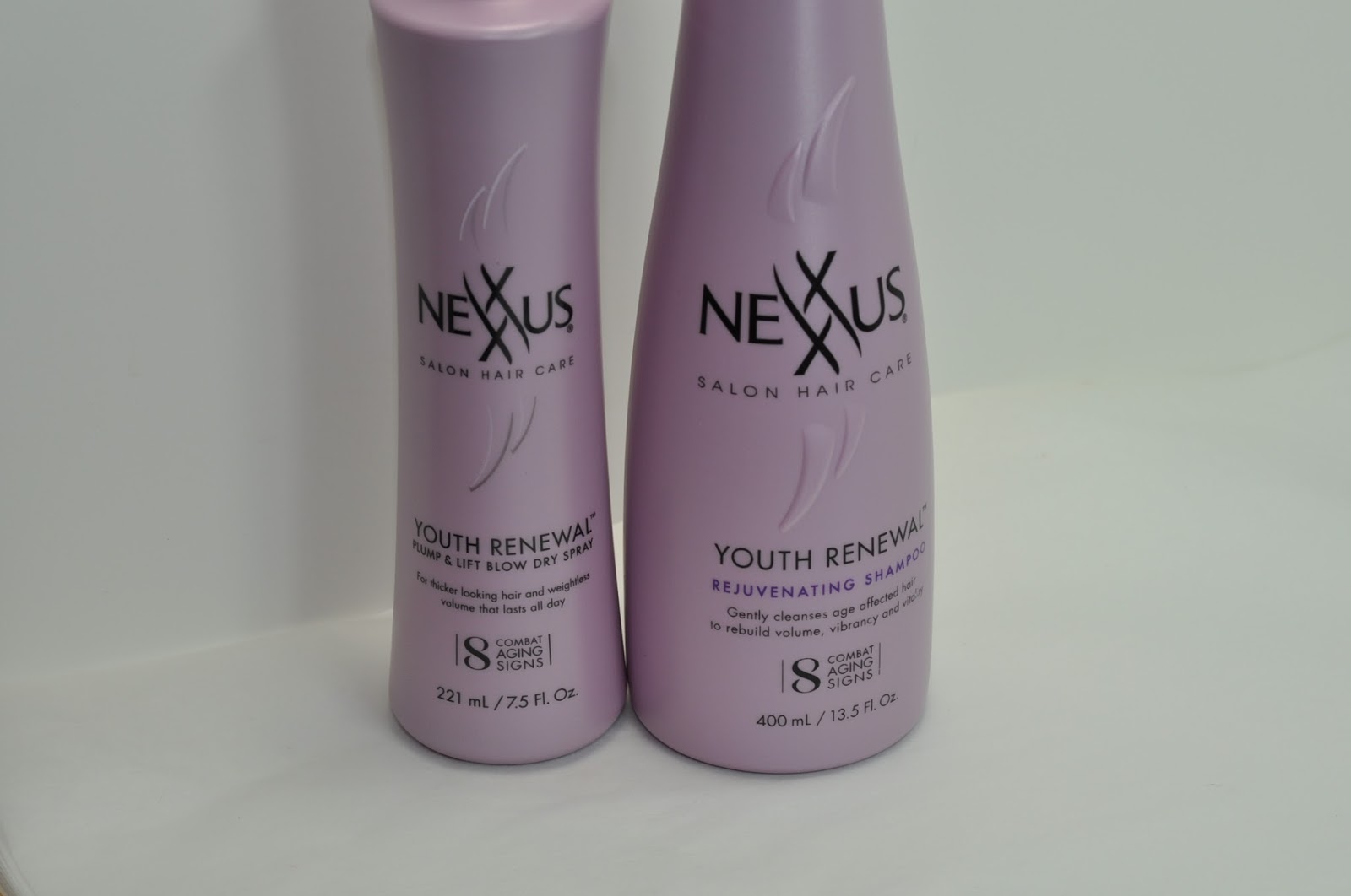 Nexxus Youth Renewal™ Rejuvenating Shampoo and Pump and Lift Blow Dry ...