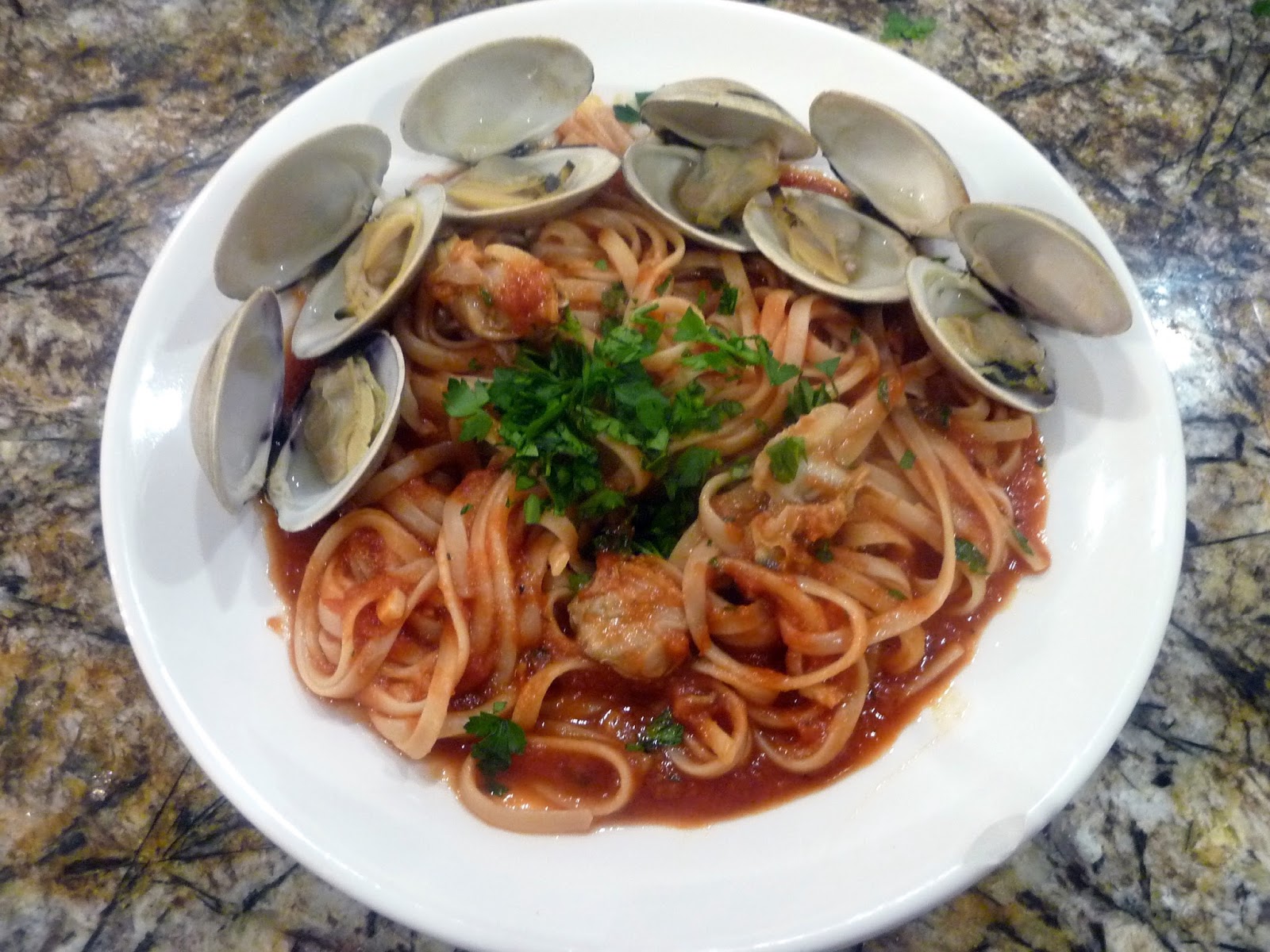 Chef Bolek: Linguine with Red Clam Sauce