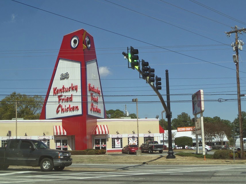 Kentucky Travels: The Big Chicken in Marietta Georgia