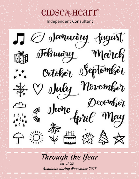Through the Year - November Stamp of the Month Blog Hop