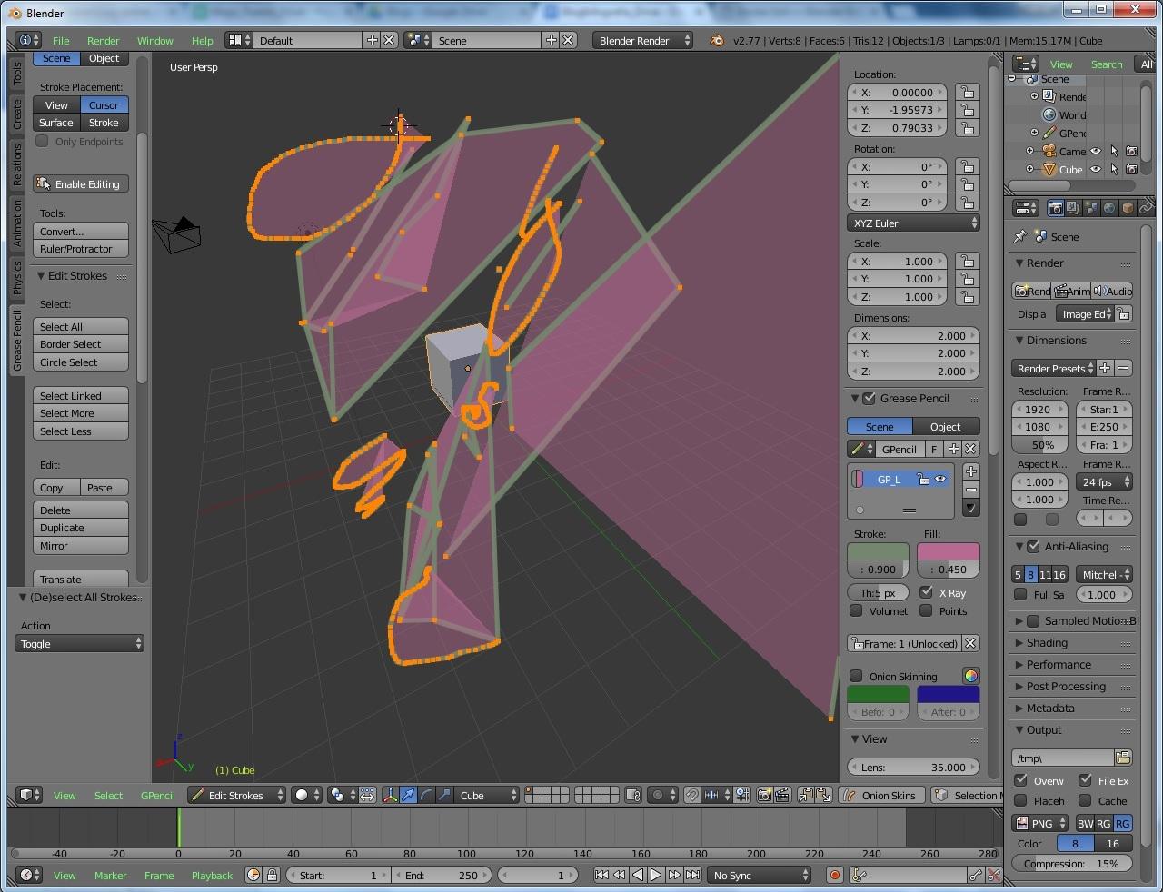 Infoarquitectura y diseño 3D - Modelado y render: Blender (VI)