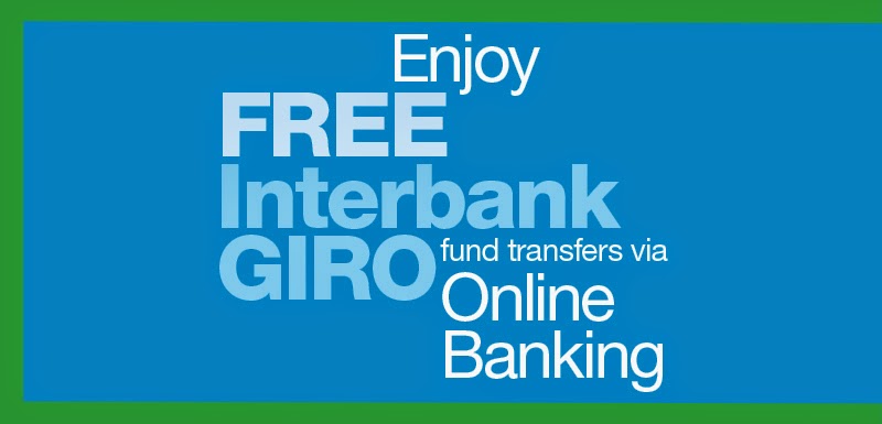 Ali Invest, Ali blog: 不用缴GST的跨行转账Interbank GIRO