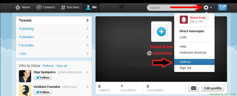 Cara Membuat Twitter Baru dengan Mudah - Omah Tips
