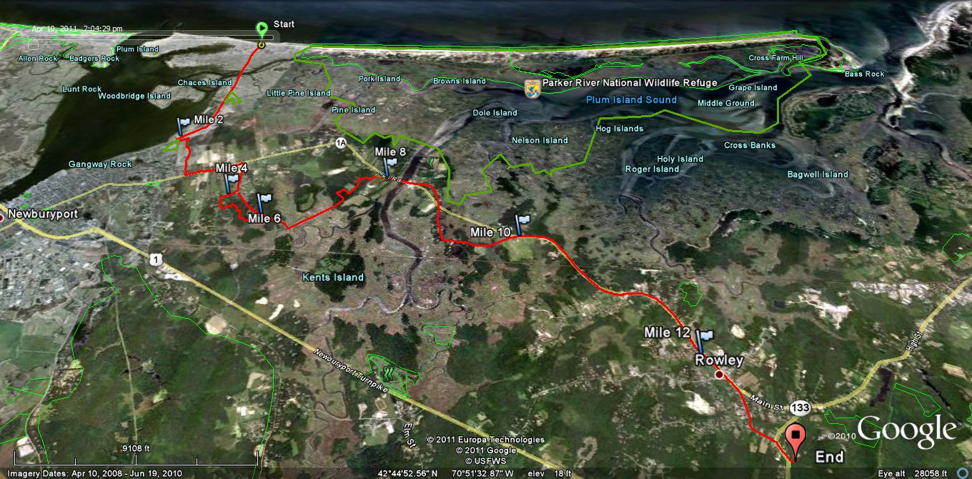 Breakheart Trail Running: Bay Circuit Trail Run - The Journey Begins