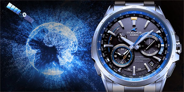 นาฬิกา Casio G-Shock: Casio GPS Signals and Radio Wave in 2014