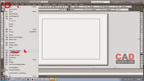 Cara Membuat Kop Pada Layout AutoCAD (Bag. 1) | Tips Triks AutoCAD