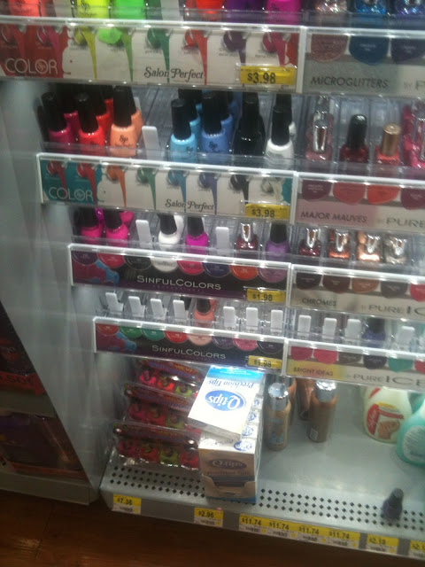 Oh Three Oh Four: Walmart's New Nail Aisle
