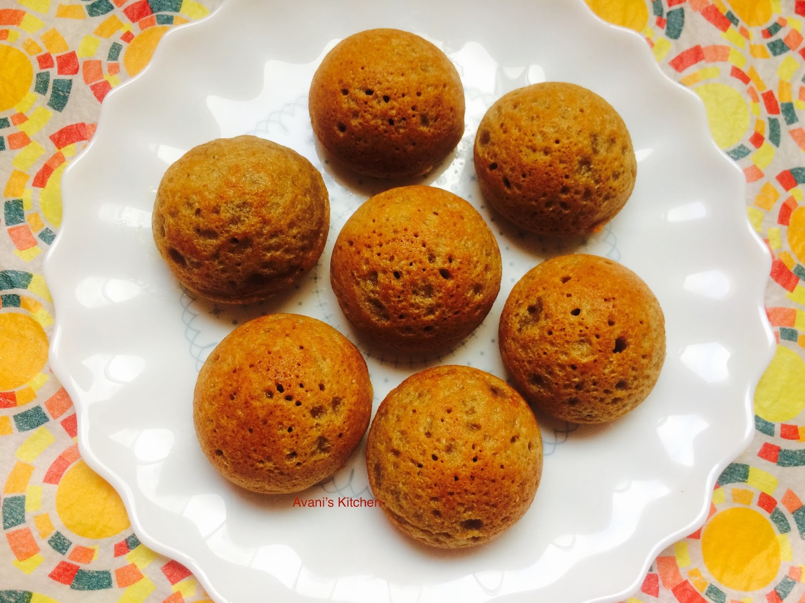 Avani's Kitchen: Soft-sweet wheat flour Appo