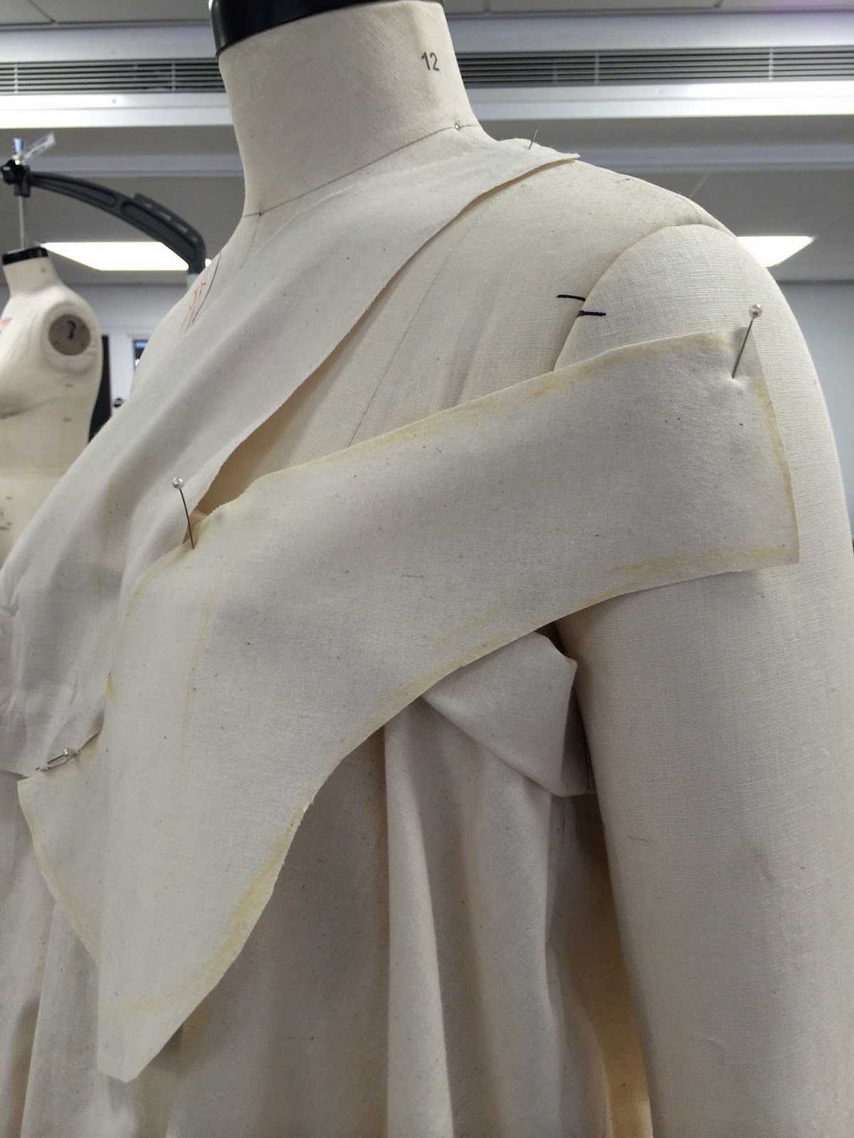 Fashion Product Development: Modelling Dress Chest Piece
