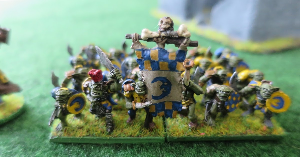 Four Colour Super Minis: Minihammer: 15mm Orc and Goblin Warhammer Army