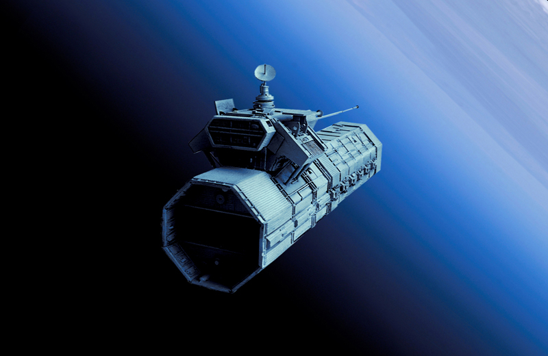 2001 Weapons Platform Satellites Resin Model Kits in 1-144? - ATOMIC CITY