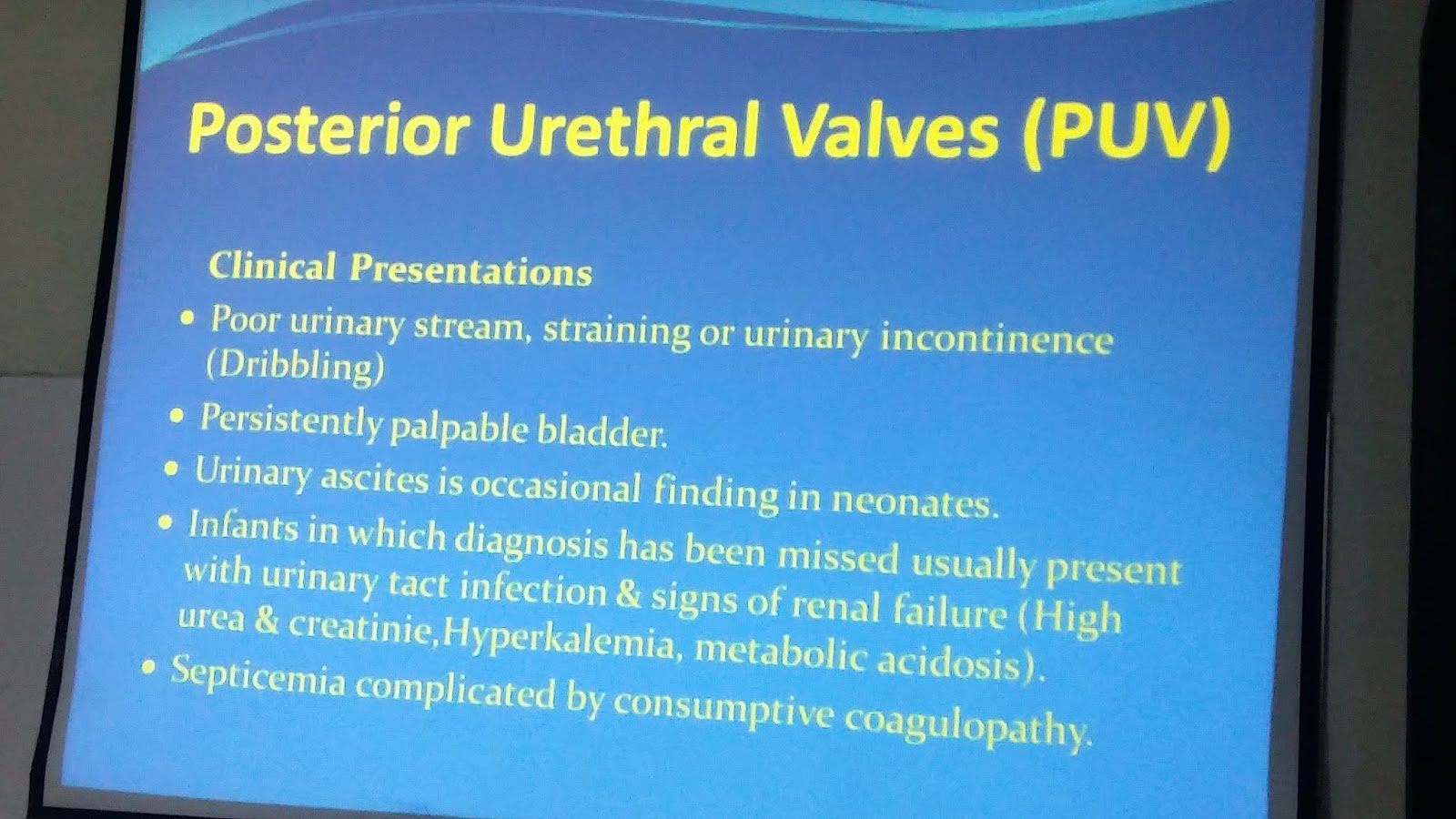 Lecture Slides : Paeds Surgery ; Vesicoureteral Reflux(VUR) And ...