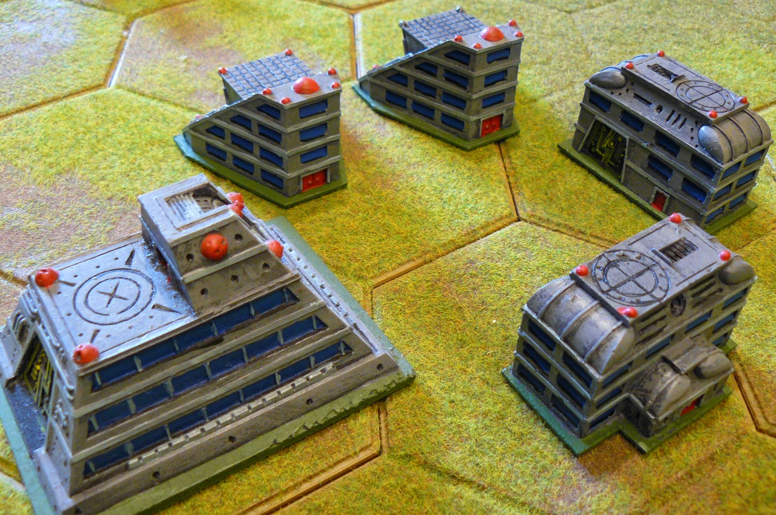 Tiny Tin Men: 6mm Science Fiction Buildings