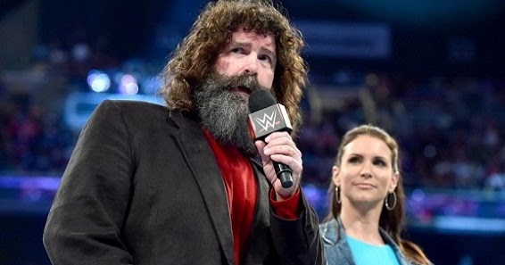 WWE Mic Foley And Stephanie McMahon ~ World WWE Champions Corner