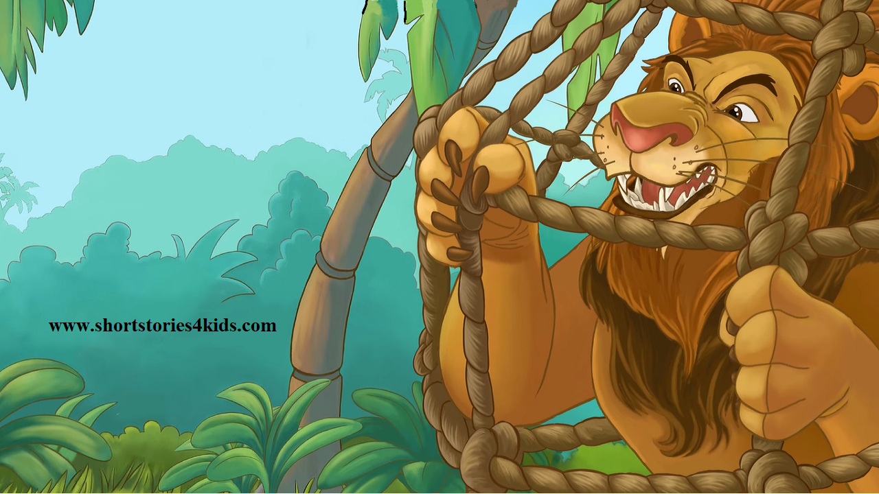 The Lion And The Mouse English Short Story For Kids the-lion-and-the-mouse-english-short-story-for-kids