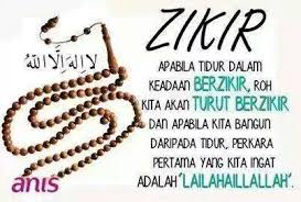 ZIKIR ZIKIRLAH KEPADA ALLAH - doa meminta rezeki