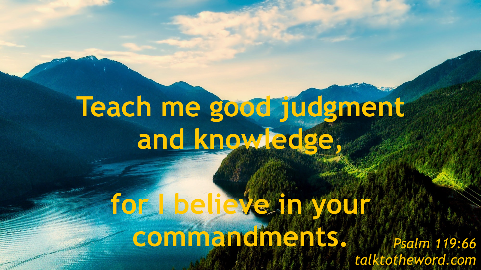 Psalm 119 66