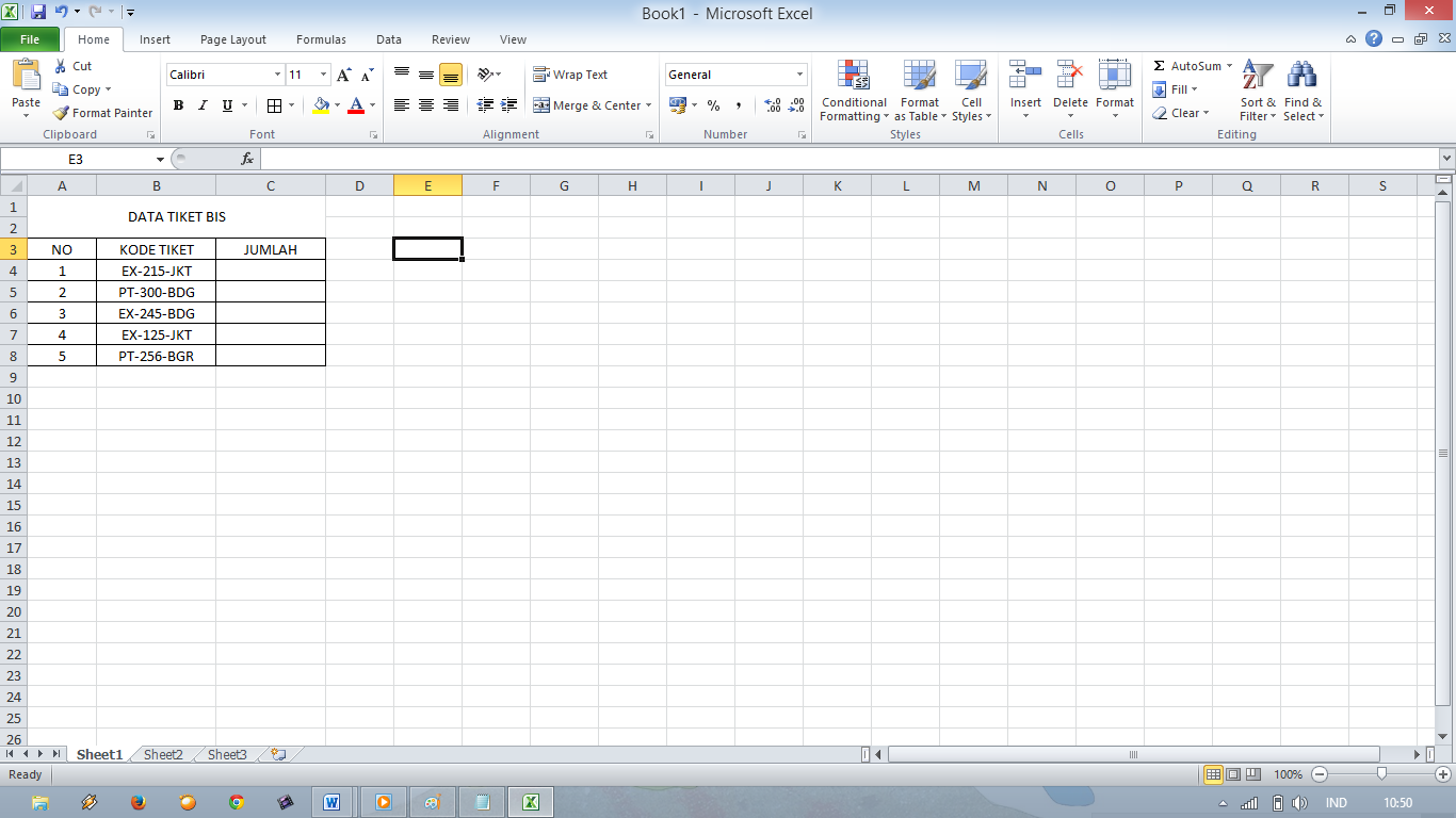 Contoh Fungsi Teks (String) di Ms. Excel ~ Bagi Ilmu