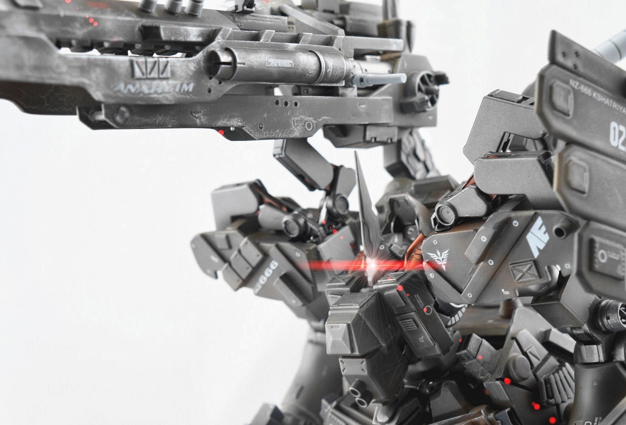 GUNDAM GUY: Neo Zeon NZ-666 AB/HC "Kshatriya" Anti Beam Weapon Heavy ...