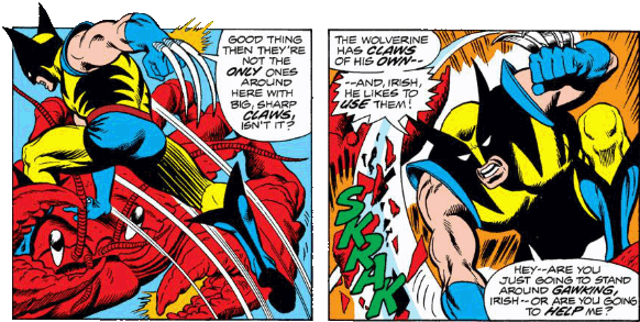 The Peerless Power of Comics!: The Deadly Attack of--The Wolverine!