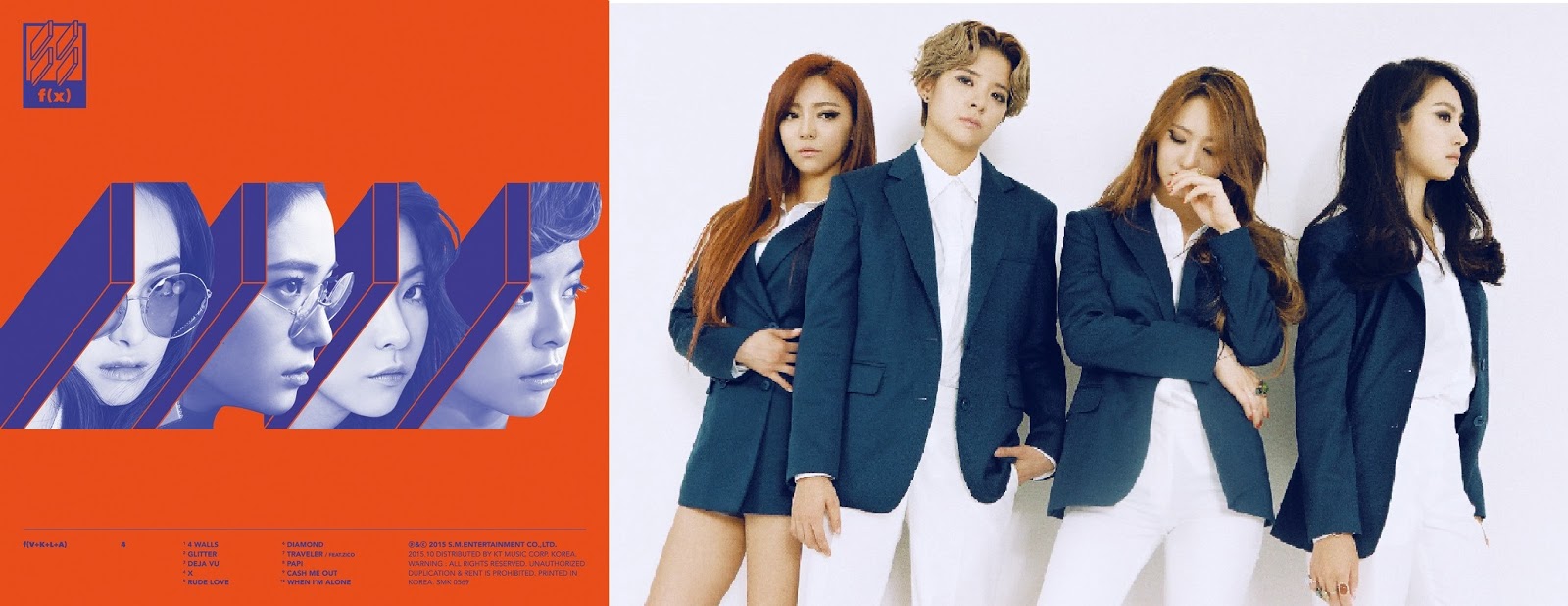 Korean's Idol News : Girl Band F(x) Comeback With the Fourth Album 4 Walls
