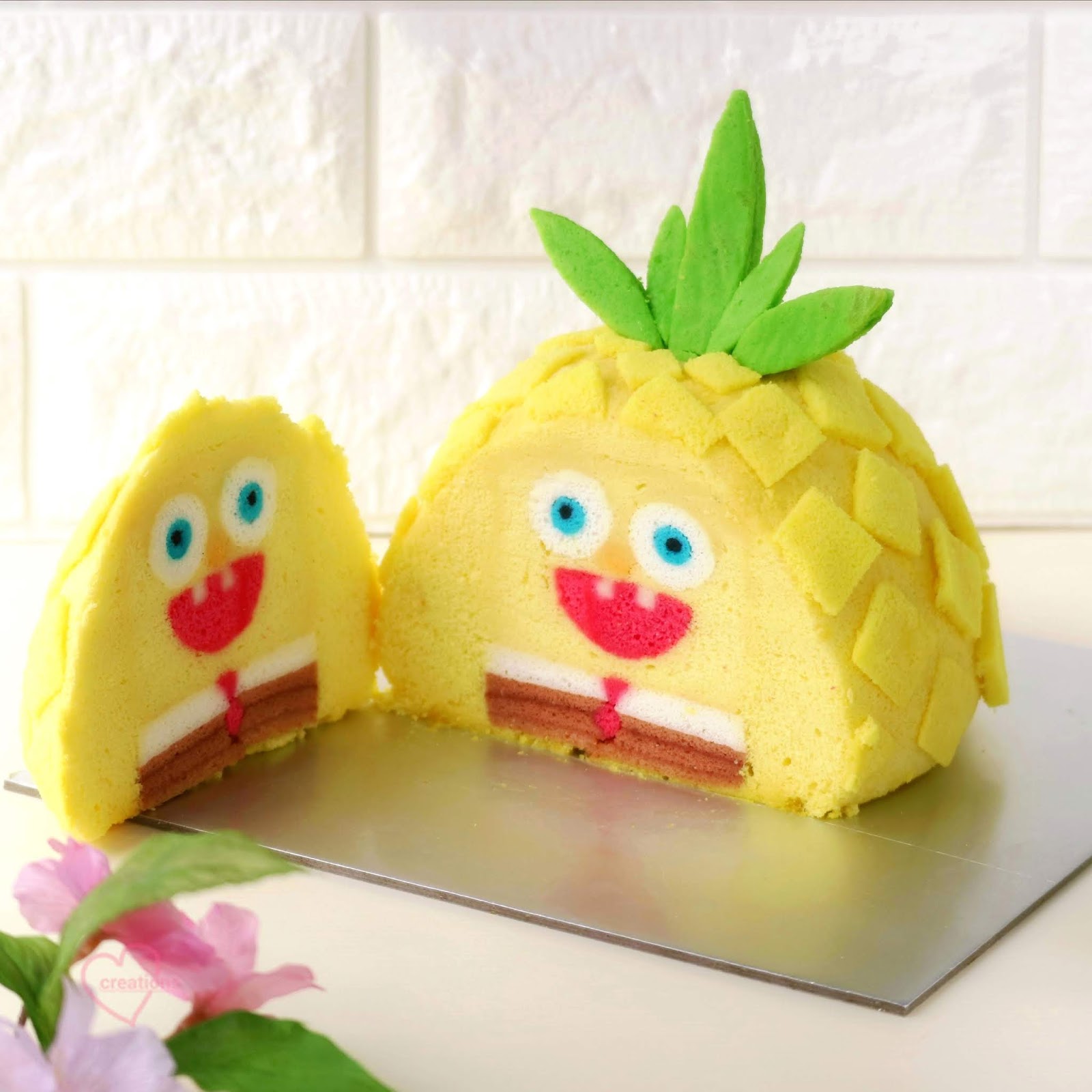 Spongebob Pineapple Cake