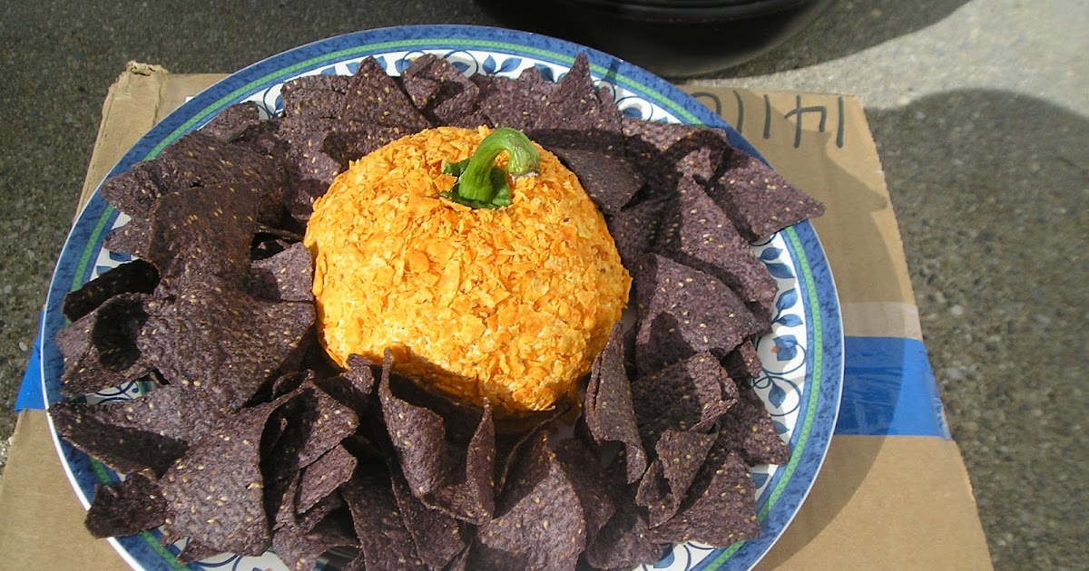 Pumpkin Nacho Cheese Ball ~ Edesia's Notebook