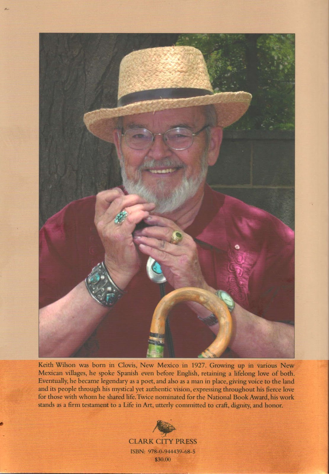 3 dimensional poetry: Shaman of the Desert, Keith Wilson's Collected Poems