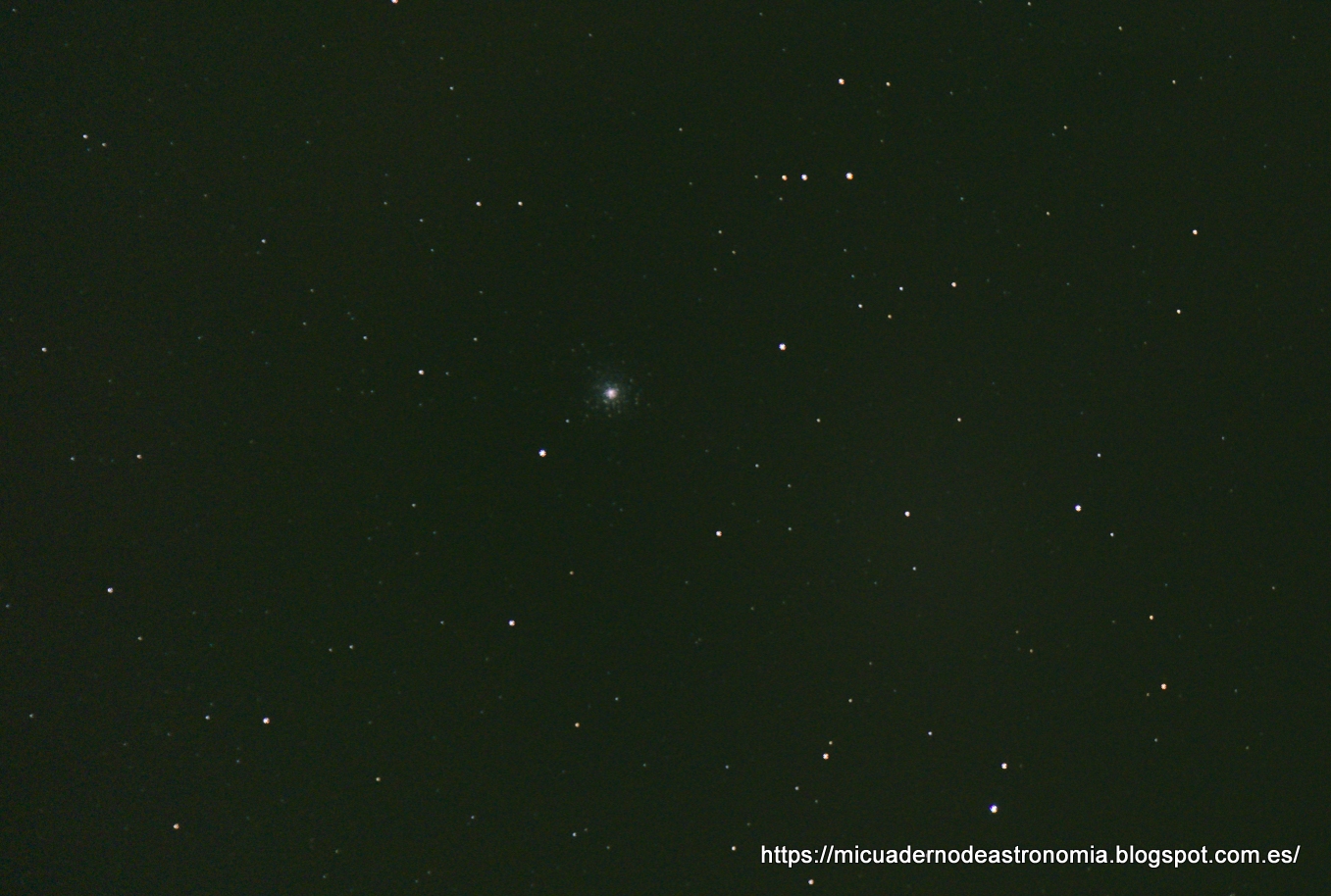 Mi cuaderno de Astronomia : M-80 o Messier 80