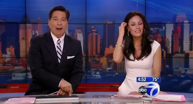 Attractive American News Personalities: ABC 7'S LIZ CHO in a WHITE DRESS