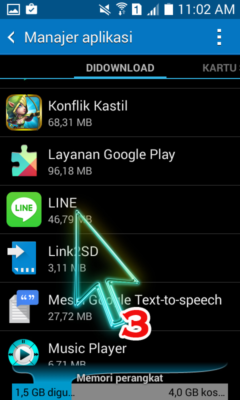 Cara Mudah Logout Atau Keluar Akun Line Di Android ~ pojokshare.com
