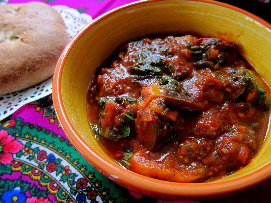 Wanderlust Queen: Ajapsandali (Georgian vegetable stew)