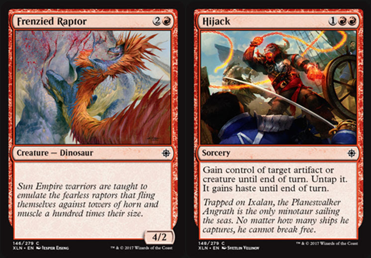 Magic the Gathering Adventures: Ixalan Set Review: Red