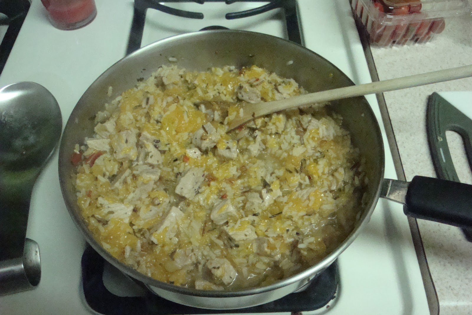 One Sleepy Chef: Mandarin Pork and Wild Rice