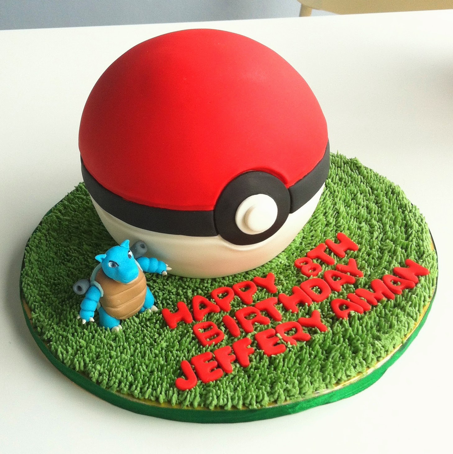 TeaRoom by Bel Jee: Pokeball Cake | Pokeball cake, Pokemon birthday ...