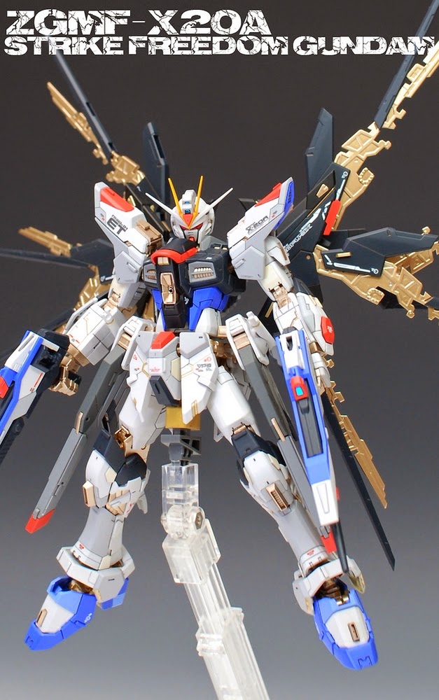 Custom Build: RG 1/144 Strike Freedom Gundam "Detailed"