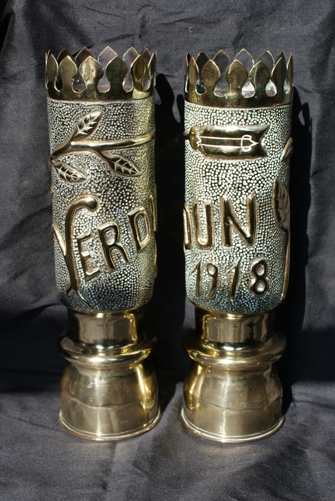 Trench Art: Turning Swords into Ploughshares: Shell casings of the week ...