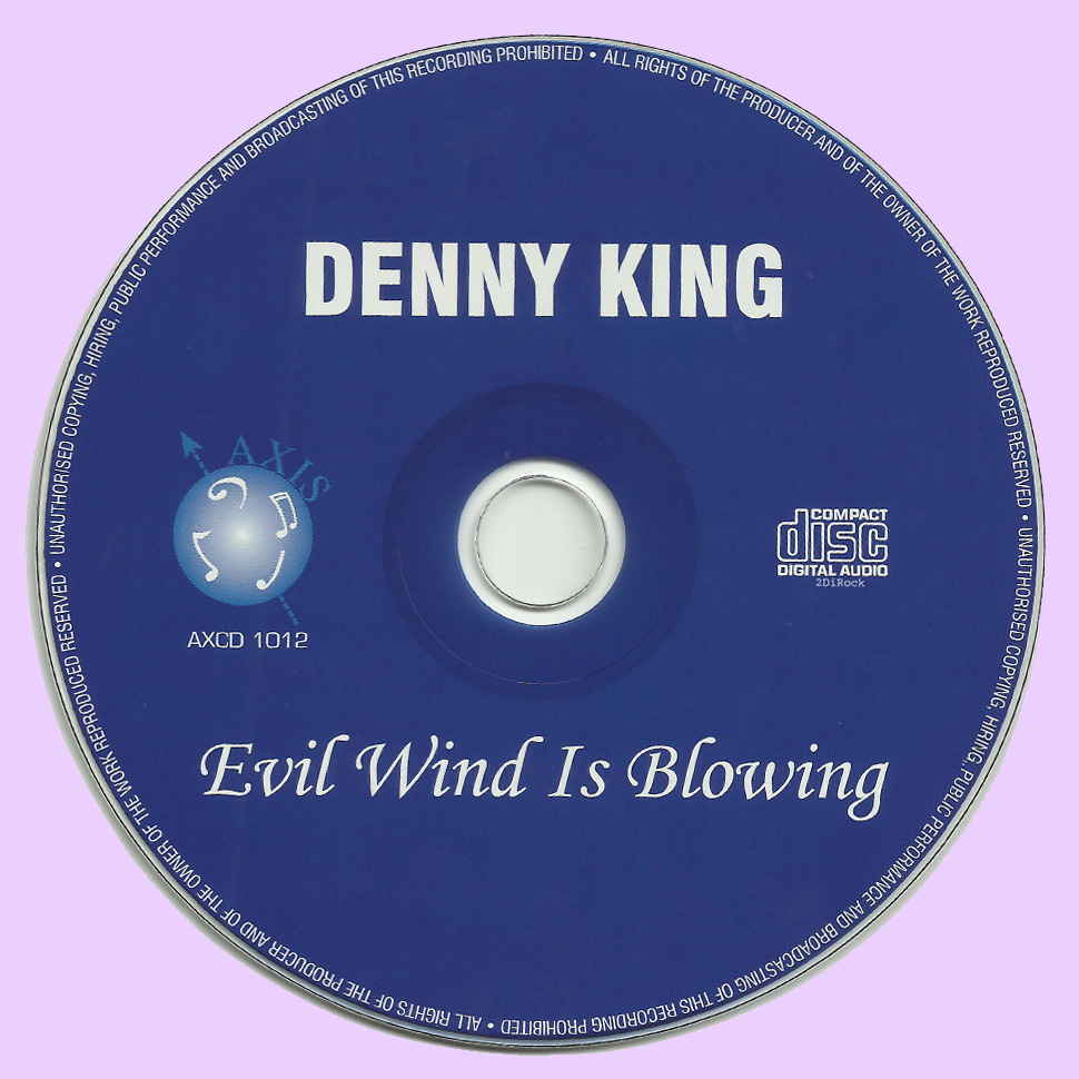 Denny King - Evil Wind Is Blowing (1972 us, sharp acid blues rock with ...