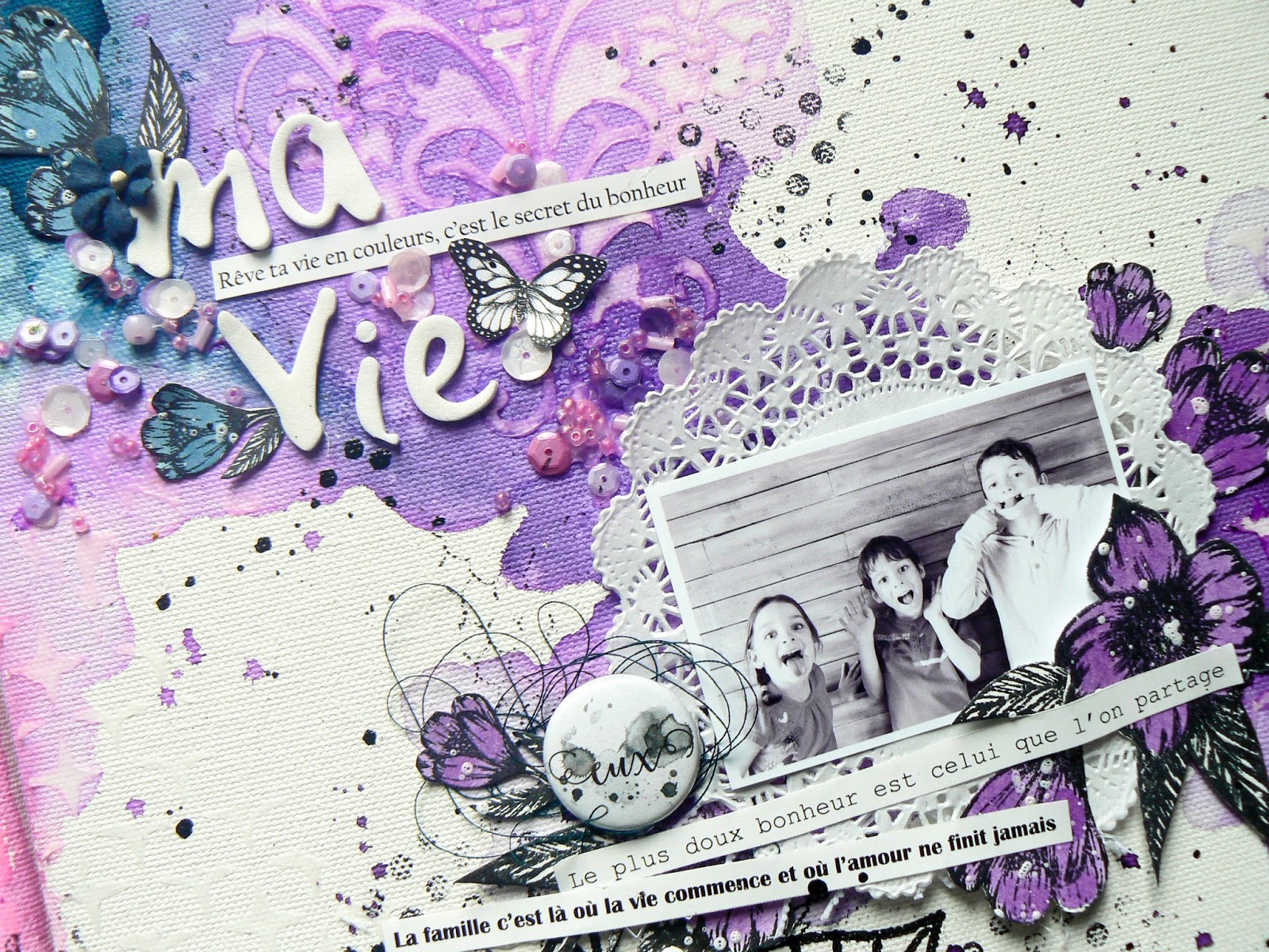 My world My life: Monumental scrap 2018 à Version Scrap en France