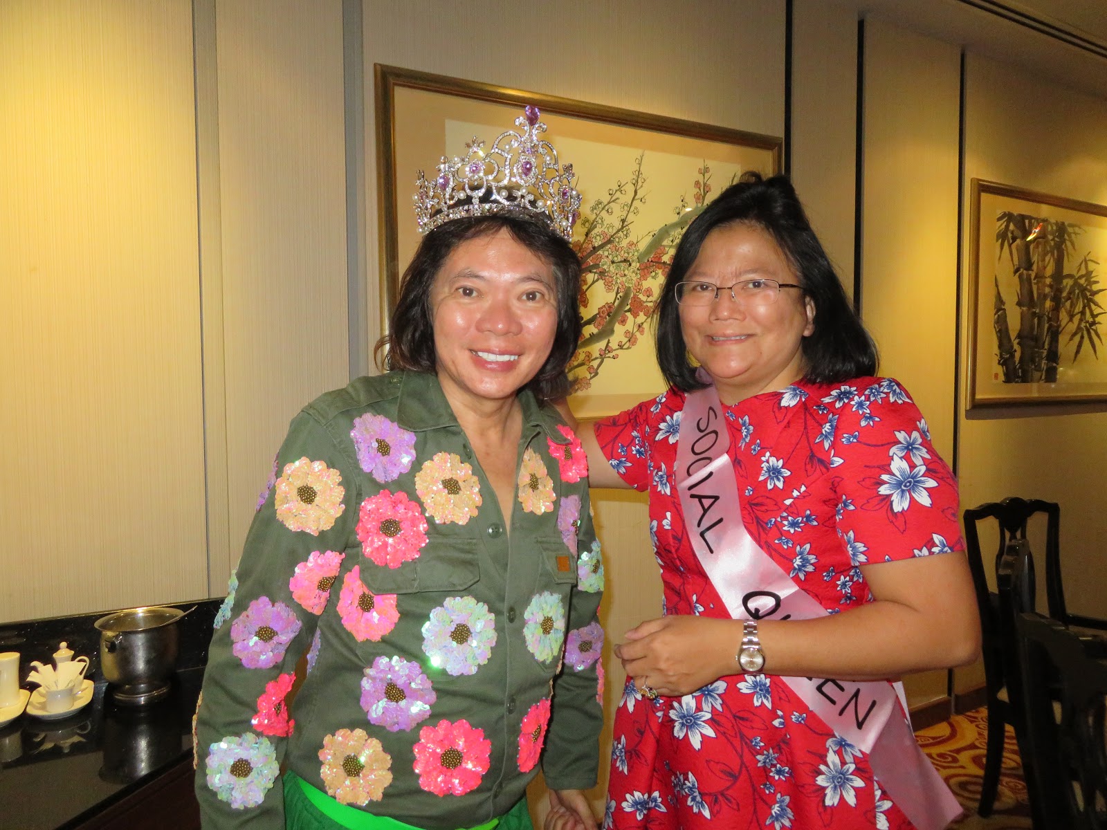 Kee Hua Chee Live!: SHARON LIAN AND CYNTHIA LOW HOSTED JOINT BIRTHDAY ...