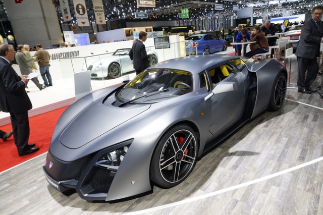 TECH HEIGHT: Russia's first supercar Marussia B2 in Geneva