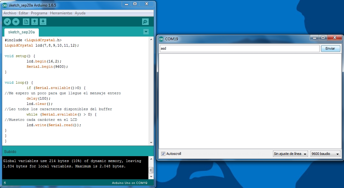 Seba Electronic Labs: [Librerias Arduino 01] Libreria LiquidCrystal