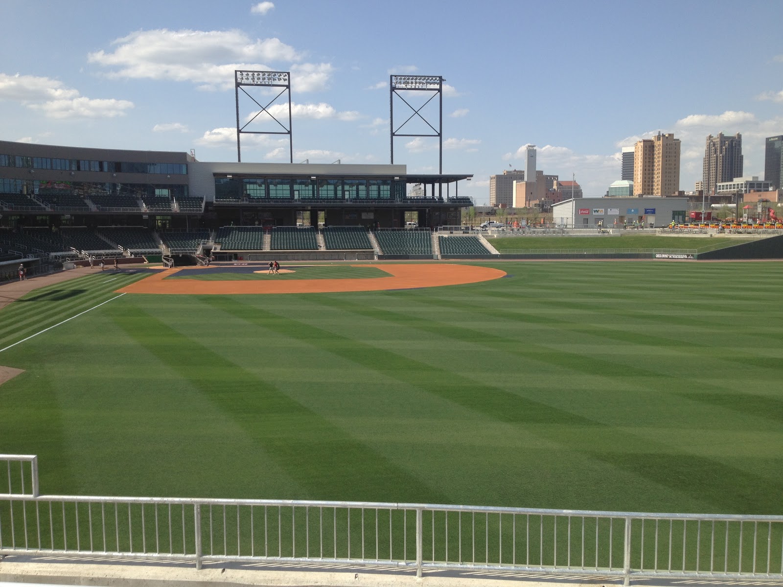 BISCUIT CRUMBS: PHOTOS: Birmingham's Regions Field opening game