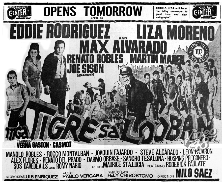 Video 48: THE SIXTIES # 1202: EDDIE RODRIGUEZ, LIZA MORENO, RENATO ...