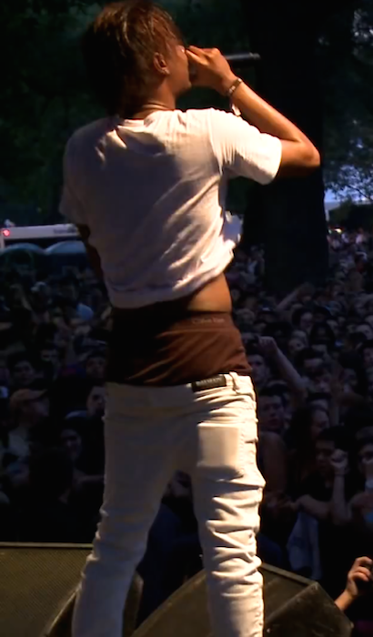 Celeb Saggers: Danny Brown Sagging with His Top Button Undone