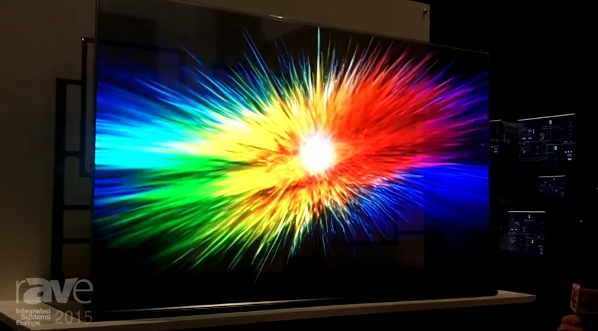 Planar mostra OLED Full HD de 55" transparente | Aberto até de Madrugada
