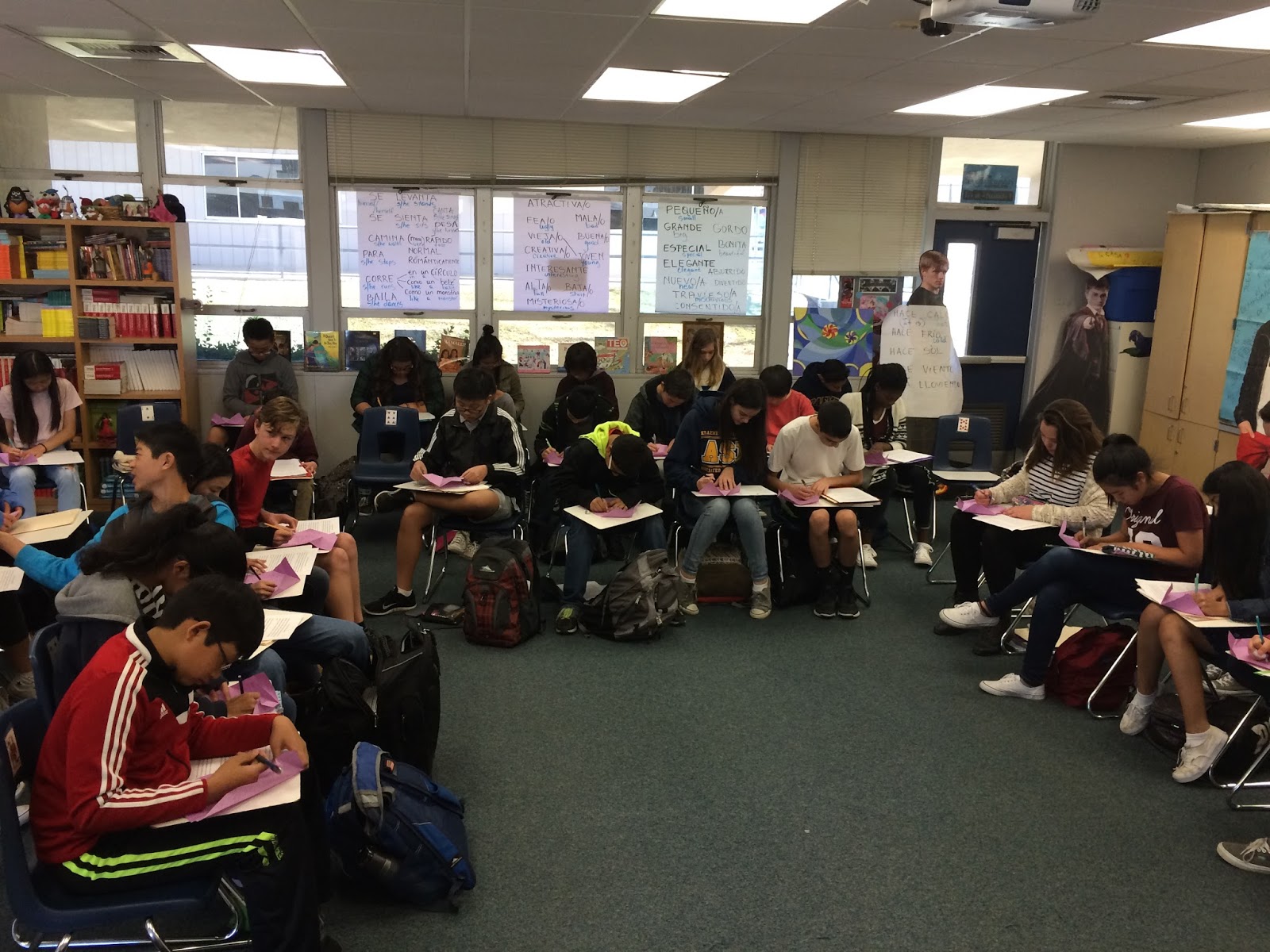 Ignite Language: The Deskless Classroom: Pictures and Reflections after ...