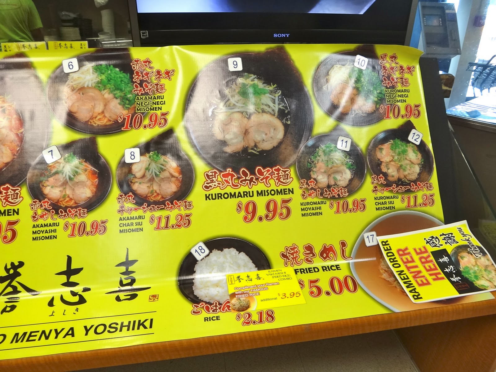 The Fashionably-Forward Foodie: Shirokiya Ramen #4 Sapporo Menya Yoshiki