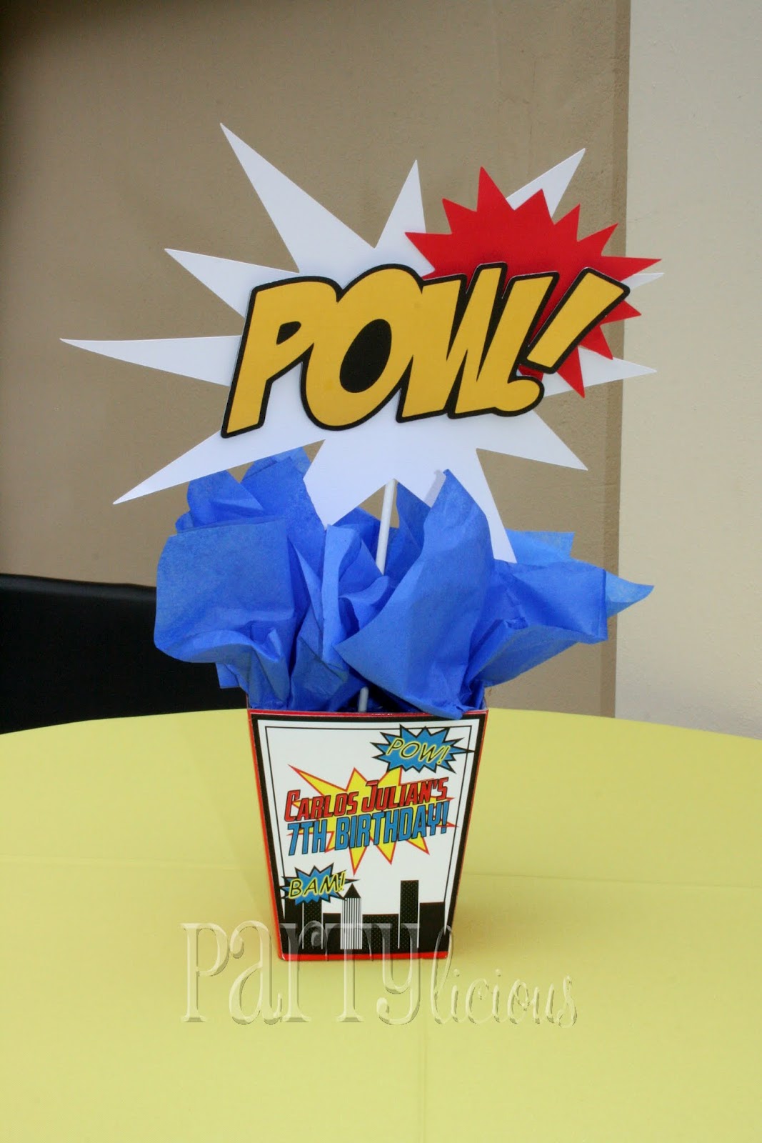 Partylicious Events PR: Birthday: {Marvelous Superhero Party} & Feature!